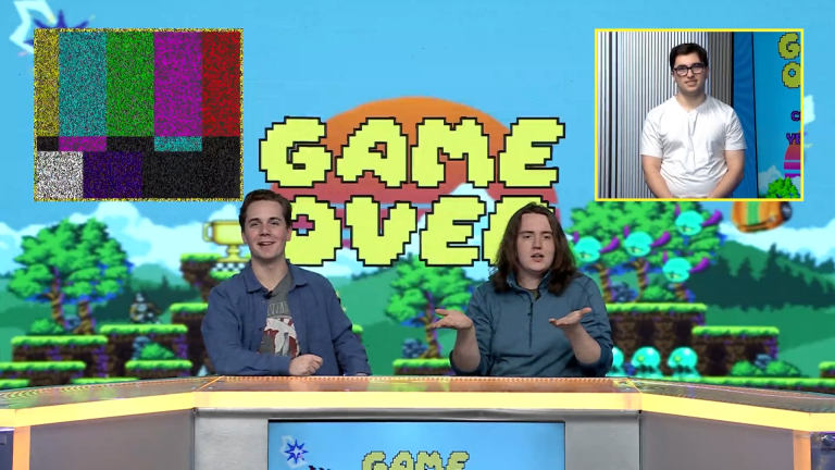 A Disembodied Laugh Track – Game Over